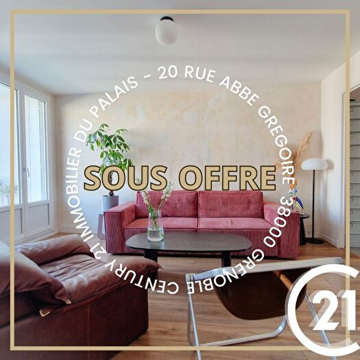 Appartement à vendre - Grenoble, La Capuche, Grands Boulevards - 4 pièces - 2 chambres