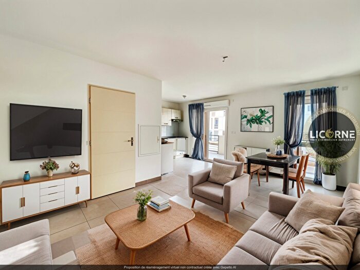 Appartement à vendre - Marseille e , Pont de Vivaux - 2 pièces - 1 chambre