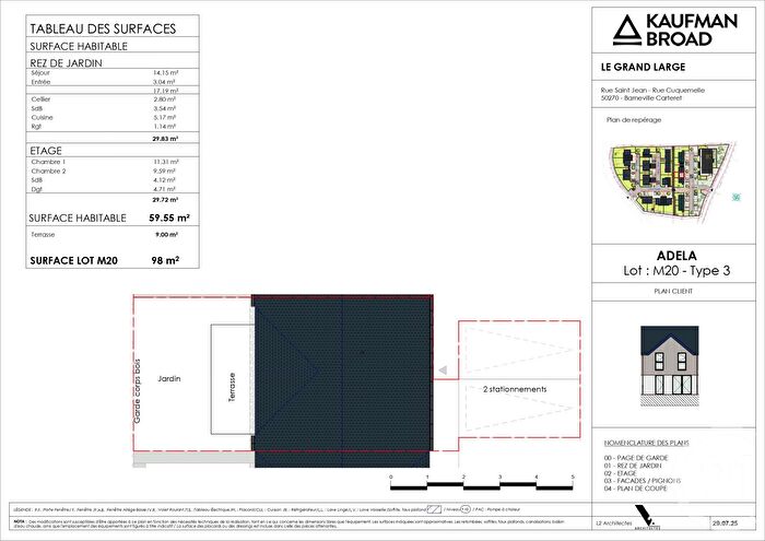 Maison à vendre - Barneville-Carteret - 3 pièces - 2 chambres
