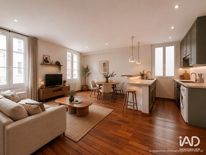 Paris 16ème, Chaillot : Appartement 2 pièces à vendre