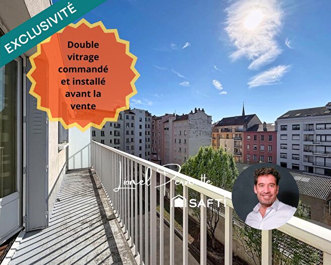 Villeurbanne, Charmettes : Appartement 5 pièces à vendre
