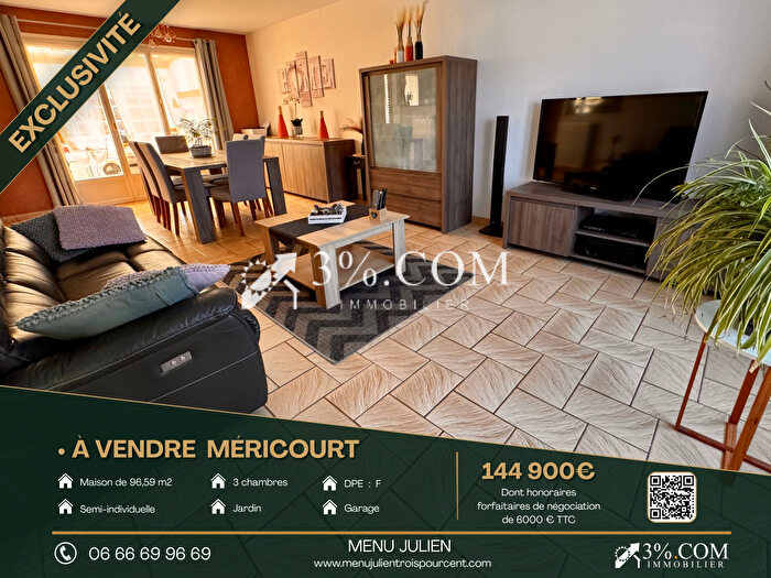 Maison à vendre - Méricourt - 5 pièces - 3 chambres