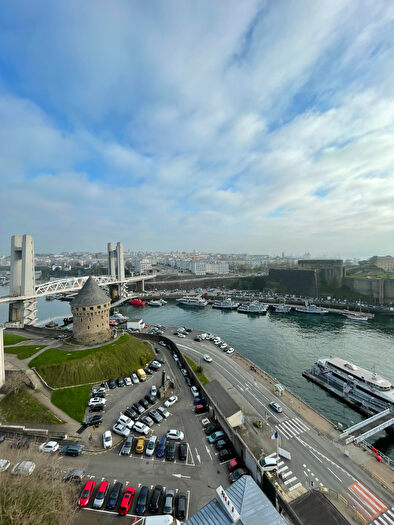 Appartement à louer - Brest, Recouvrance, Capucins - 2 pièces - 1 chambre