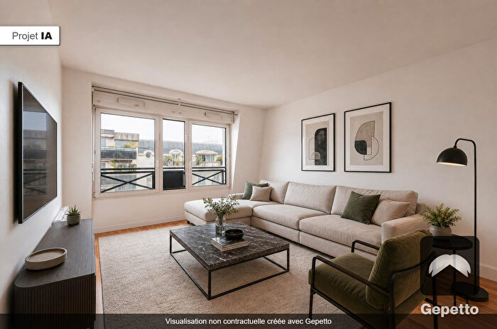 Levallois-Perret, Front de Paris : Appartement 3 pièces à vendre