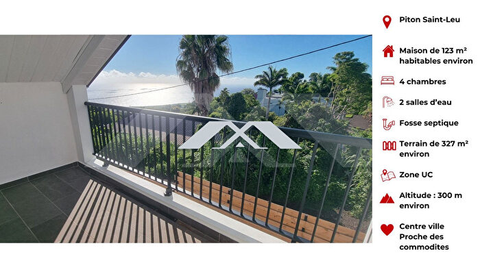 Maison à vendre - Saint-Leu, Le Plate - 5 pièces - 4 chambres