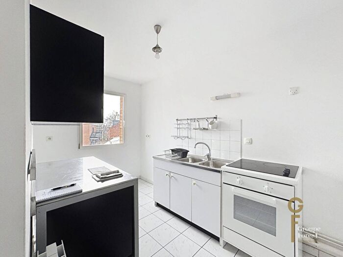 Appartement à louer - Marcq-en-Bar ul - 3 pièces - 2 chambres