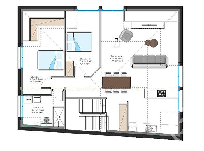Maisons à vendre et appartements à louer - 2