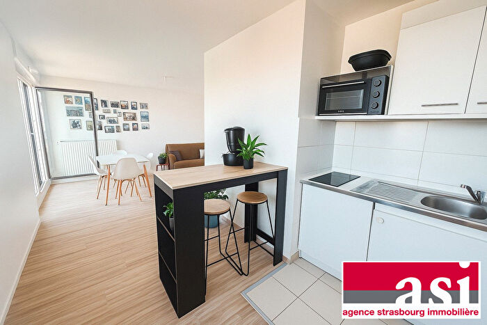Appartement à vendre - Strasbourg, Meinau, Plaine des Bouchers, Hohwarth - 2 pièces - 1 chambre