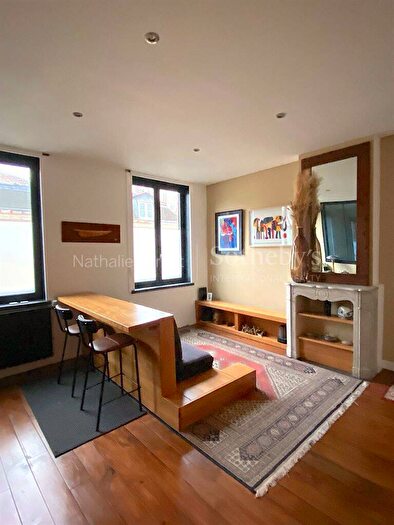 Appartement à louer - Vieux Lille - 2 pièces - 1 chambre