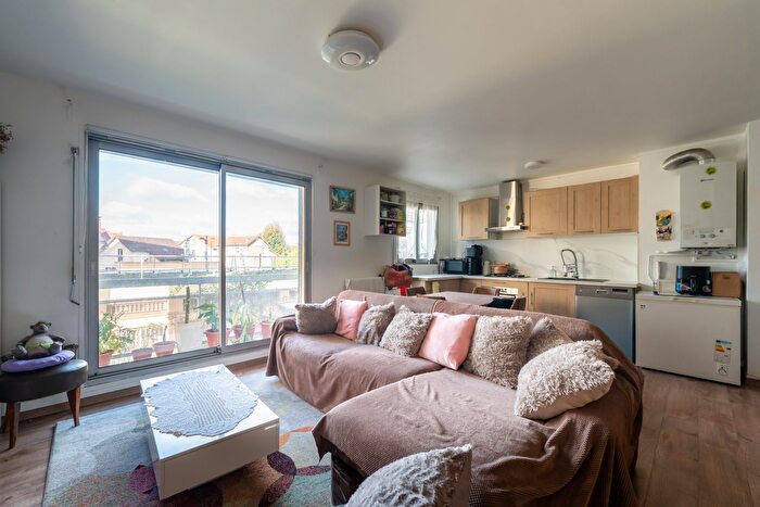 Appartement à vendre - Bondy, Moulin à Vent, Le Mainguy - 3 pièces - 2 chambres