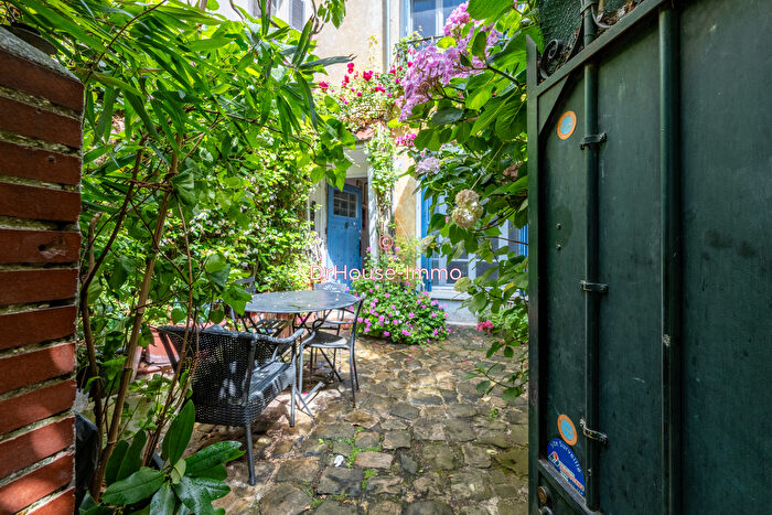 Maison 4 pièces à vendre - Paris 19ème, Buttes Chaumont, Laumière, Manin