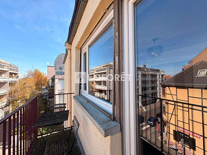 Appartement à vendre - Strasbourg, Koenigshoffen, Hohberg - 2 pièces - 1 chambre