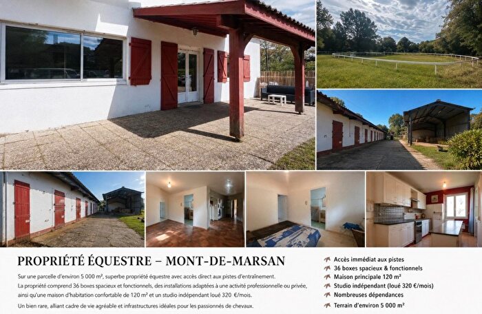 Mont-de-Marsan, Nonères, Argenté - Maison 4 pièces à vendre