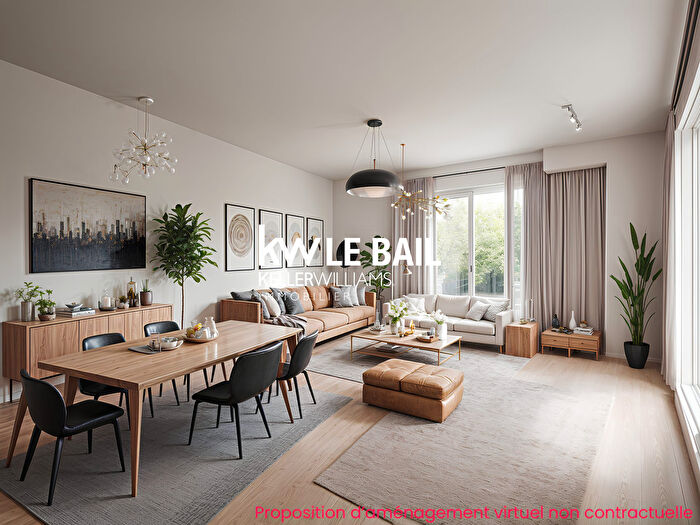 Appartement à vendre - Pontoise, Les Louvrais - 3 pièces - 2 chambres