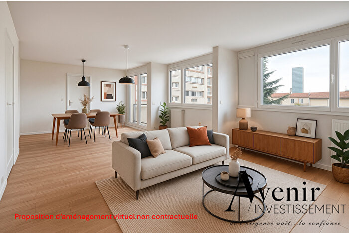 Appartement à vendre - Lyon e , Villette, Paul Bert - 6 pièces - 4 chambres