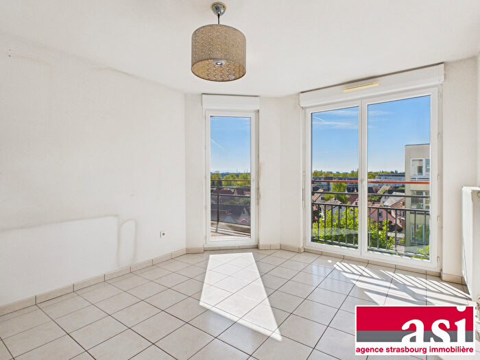 Appartement à vendre - Lingolsheim - 2 pièces - 1 chambre