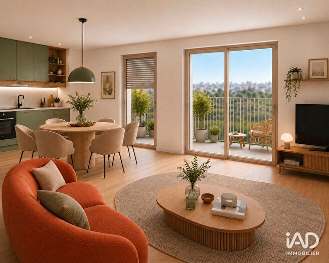 Cran-Gevrier, Centre-ville, Le Vernay, Les Iles : Appartement 4 pièces à vendre