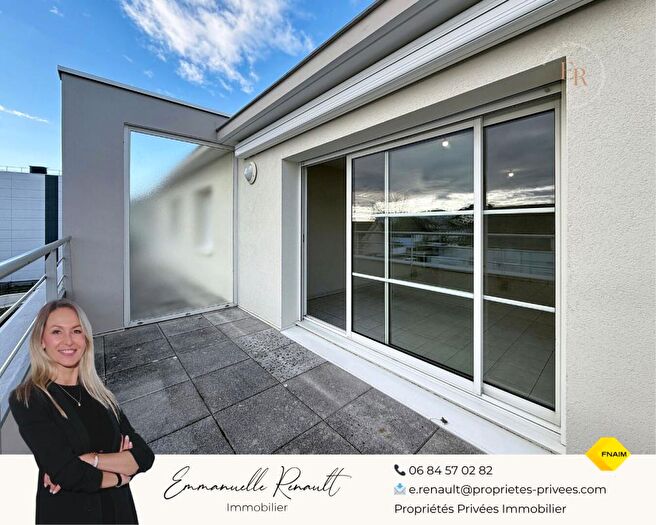 Appartement à vendre - Vannes, Ménimur - 3 pièces - 2 chambres