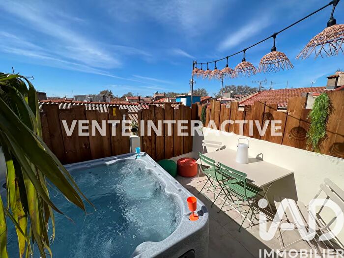Sérignan - Maison 3 pièces à vendre