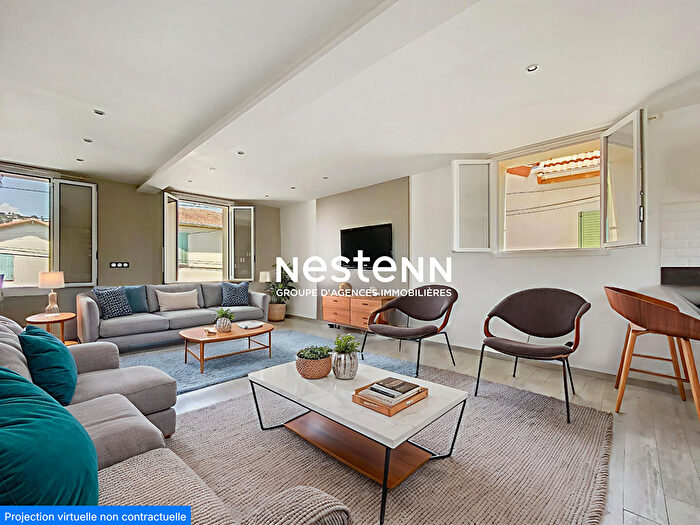 Appartement à vendre - Vallauris, Golfe Juan, Vieux Port - 4 pièces - 3 chambres