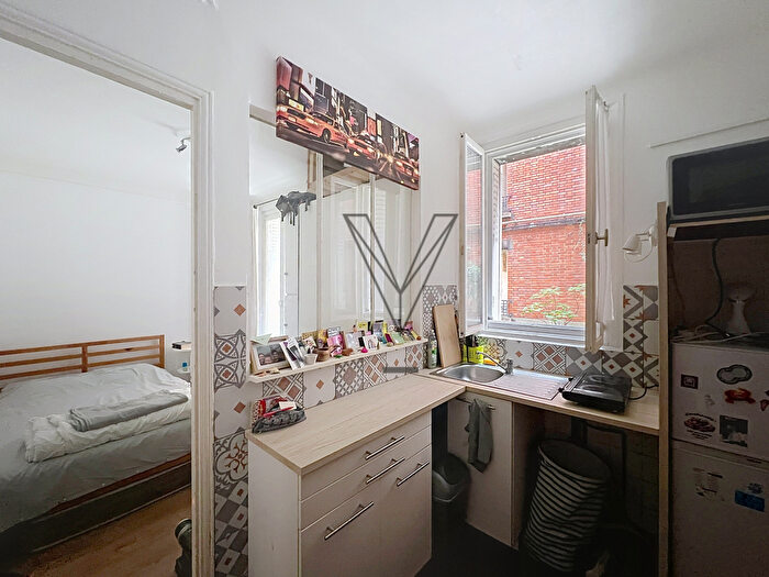 Appartement 1 pièce à Paris 20ème, Belleville, à vendre