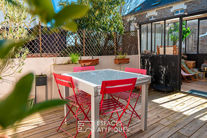 Maison à vendre - Nantes, Monselet - 4 pièces - 3 chambres