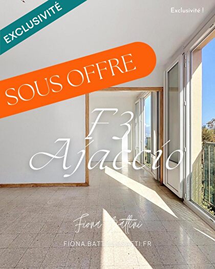 Appartement 3 pièces à vendre à Ajaccio, Les Sanguinaires