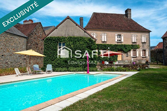 Maison à vendre - Mainsat - 8 pièces - 5 chambres