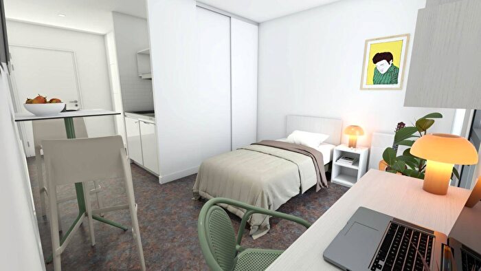 Appartement à louer - Allies-Clos dOr, Grenoble - 1 pièce