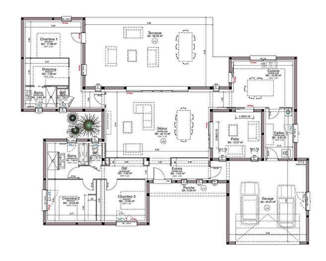 Maisons à vendre et appartements à louer - 3