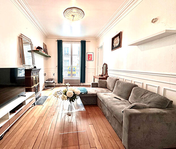 Appartement à louer - Paris e , Barbès, Château Rouge - 2 pièces - 1 chambre