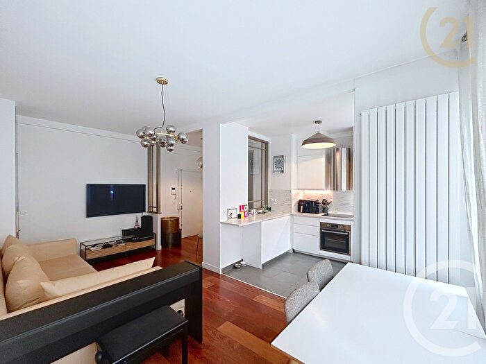 Appartement à vendre - Levallois-Perret, Front de Seine - 3 pièces - 2 chambres