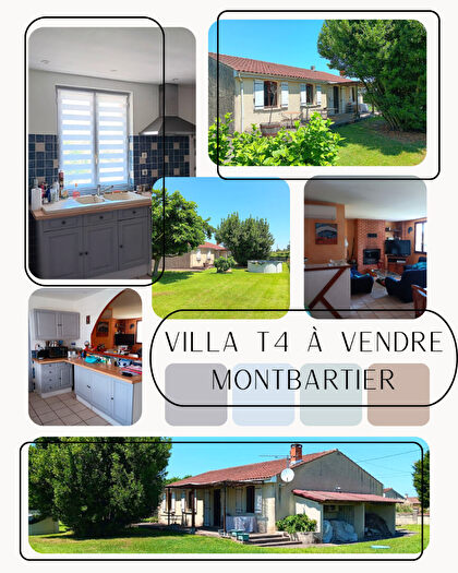 Maison à vendre - Montbartier - 4 pièces - 3 chambres