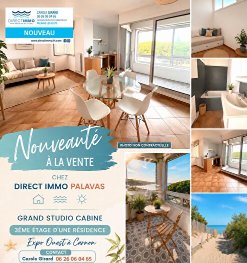 Appartement 1 pièce à vendre - Mauguio, Marius Roustan, Louise Michel