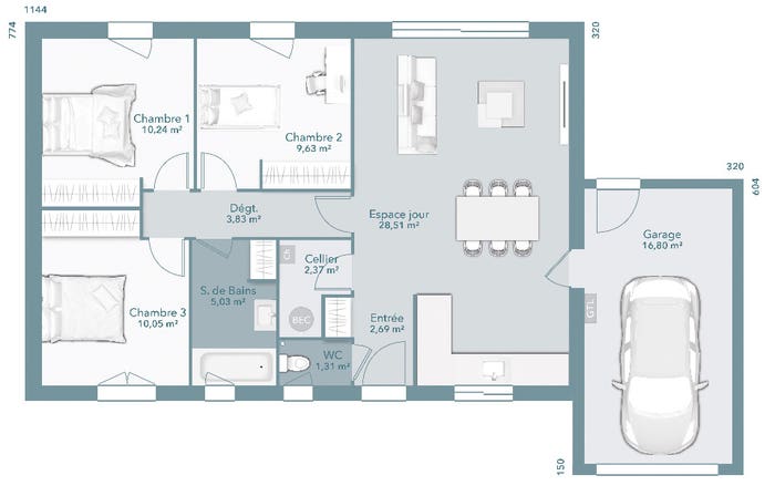 Maisons à vendre et appartements à louer - 2