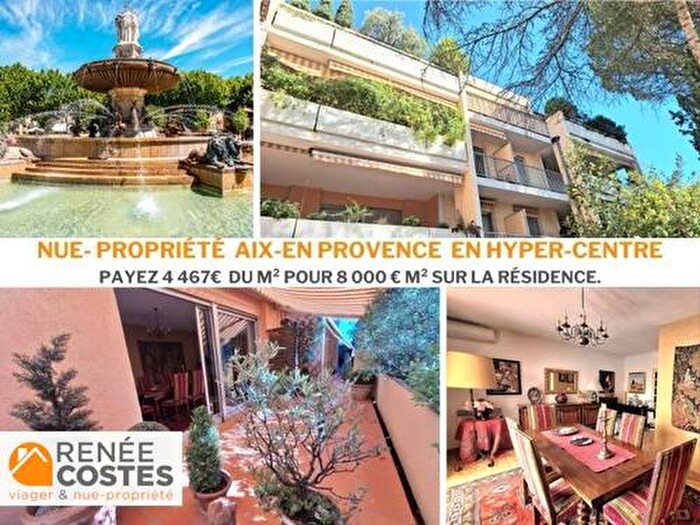 Appartement à vendre - Aix-en-Provence, Centre-ville - 3 pièces - 2 chambres