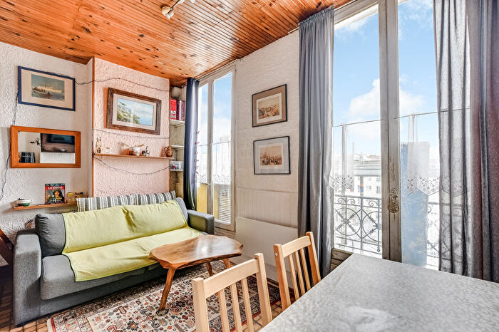 Paris 19ème, La Villette, Porte de Pantin : Appartement 1 pièce à vendre