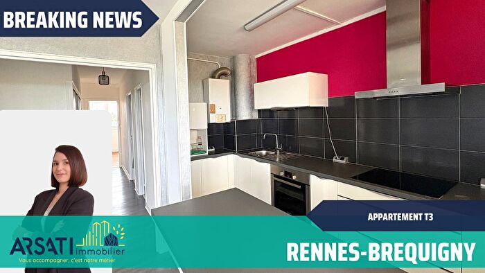 Appartement 3 pièces à louer - Quartiers Sud-Ouest, Bréquigny