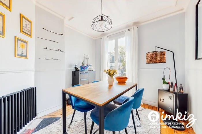 Paris 19ème, Secrétan, Jaurès : Appartement 3 pièces à vendre