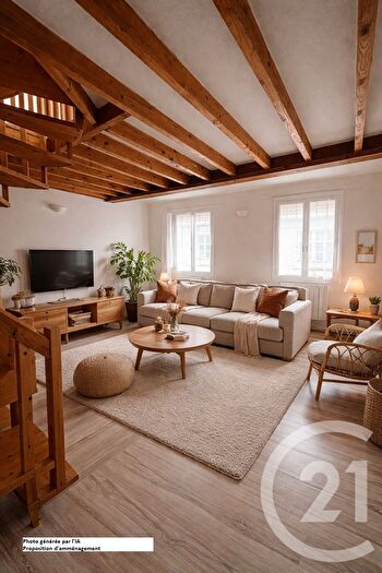 Appartement à louer - Samois-sur-Seine - 2 pièces - 1 chambre