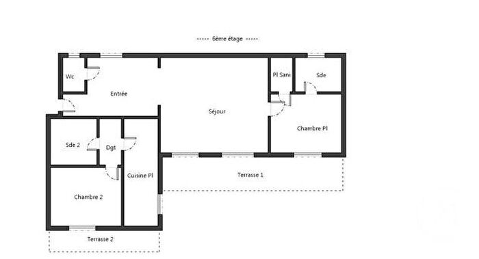 Appartement 3 pièces à vendre à Paris 17ème, Epinettes, Bessières