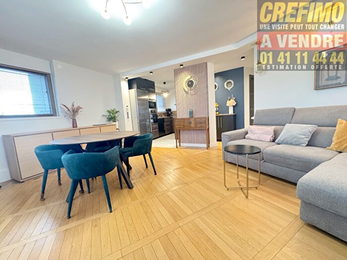 Appartement à vendre - Asnières-sur-Seine, Bécon, Bourguignons - 4 pièces - 3 chambres