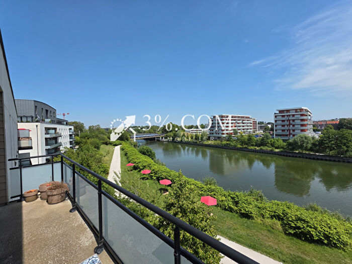 Saint-André-lez-Lille, Est : Appartement 3 pièces à vendre