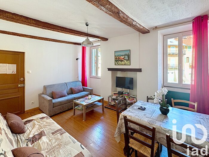 Appartement à vendre - Saint-Martin-Vésubie - 3 pièces - 2 chambres