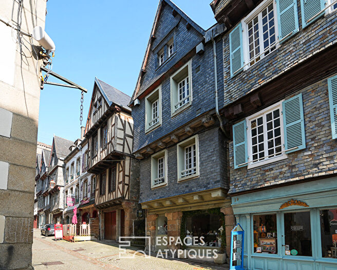Maison à vendre - Morlaix, Centre-ville, Saint-Mathieu - 10 pièces - 5 chambres