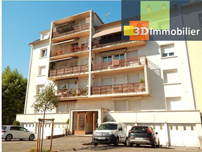 Appartement à vendre - Lons-le-Saunier, Centre-ville - 5 pièces - 3 chambres