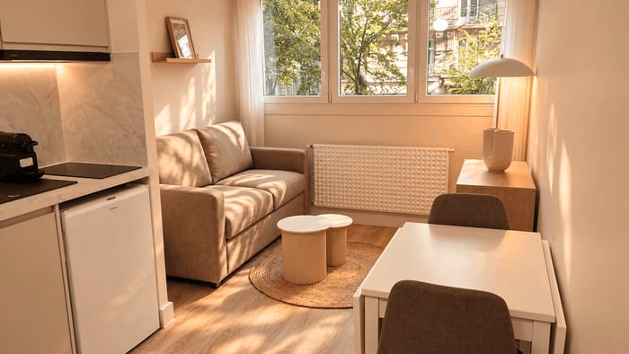 Appartement 1 pièce à louer à Paris 15ème, Georges Brassens