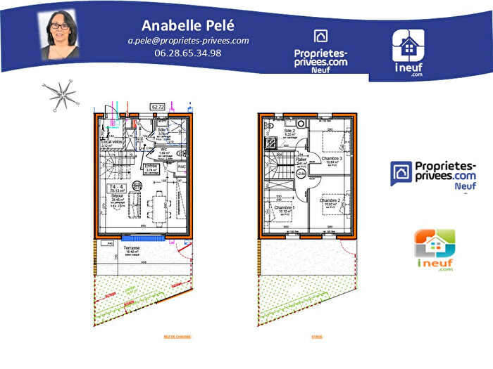 Maison à vendre - Aizenay - 4 pièces - 3 chambres