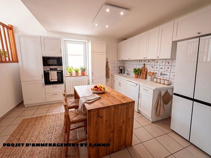 Appartement à louer - Dampierre-lès-Conflans - 4 pièces - 2 chambres