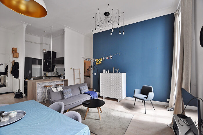 Appartement à louer - Nantes, Centre-ville - 3 pièces - 2 chambres